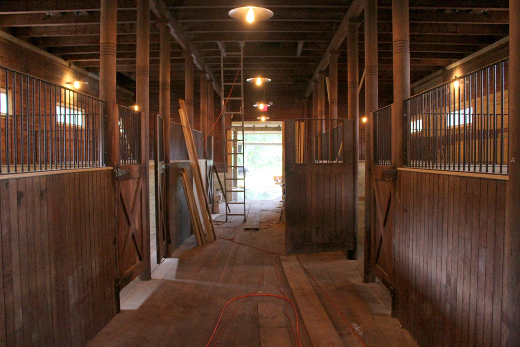 Princess Place Livery Stable Restoration Nearly Complete - Go Toby